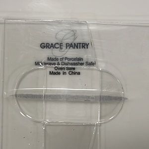 Grace pantry | Kitchen | Grace Pantry Pink Roses Flowers Porcelain Oven ...